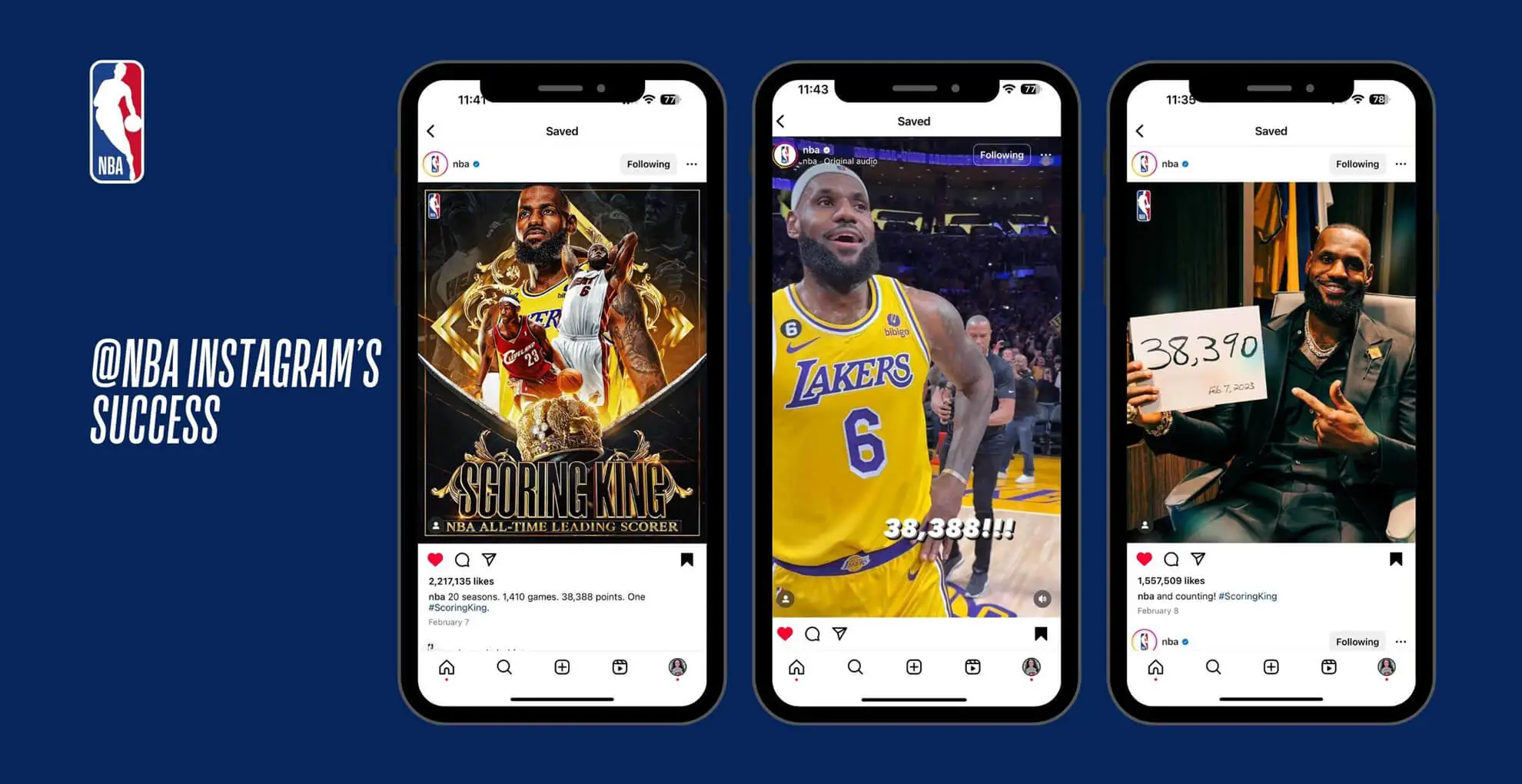 @NBA Instagram's Success | 5th Hashtag Sports Awards