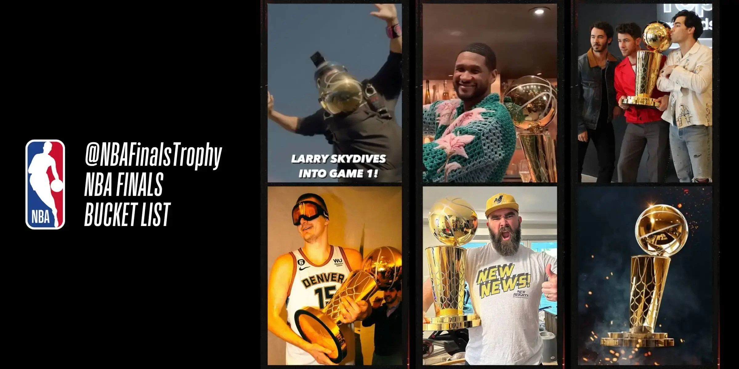 @NBAFinalsTrophy NBA Finals Bucket List | 6th Hashtag Sports Awards